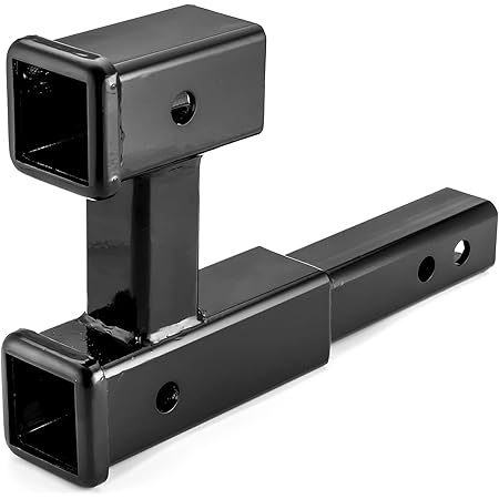 Amazon.com: WeiSen Dual Receiver Extender Adjustable Towing Hitch ...
