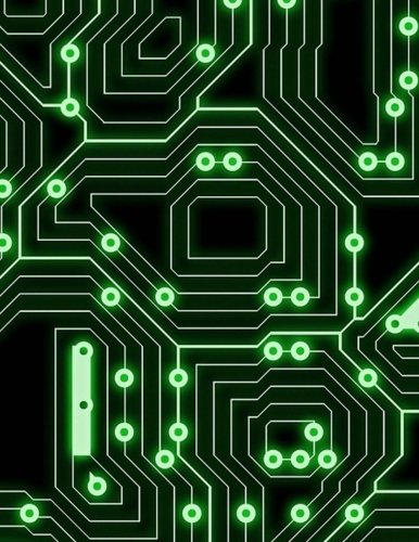 Buy Giant-sized Notebook Circuit Board Cover Design Book Online at Low ...