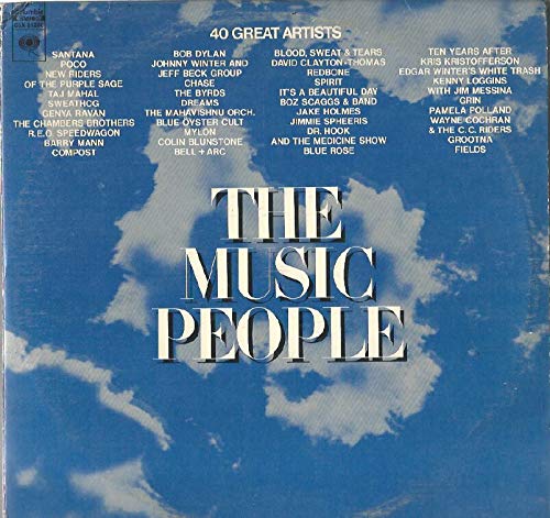 Amazon.com: The Music People (40 Great Artists) Vinyl LP Record Set of ...