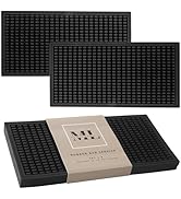 Amazon.com: MARELUNNA 2-Pack Small Coffee Bar Mat 6 x 12 inch. Rubber ...