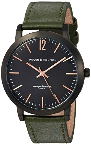 Toulon & Thompson Men's Stainless Steel Japanese Quartz Watch with ...