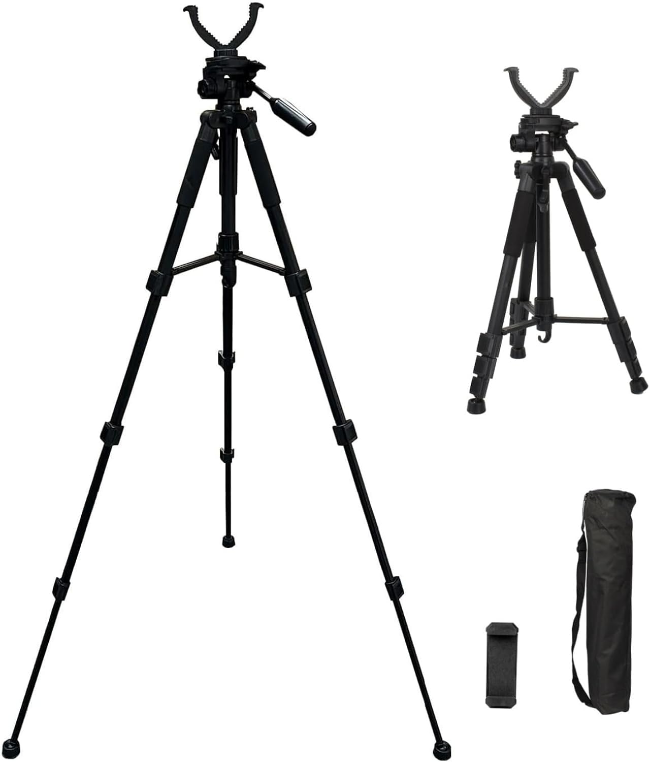 Amazon.com : Adjustable Shooting Sticks for Hunting, Lightweight ...