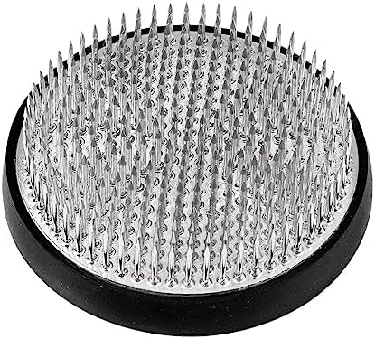 Amazon.com: Flower Frog Stainless Steel Japanese Ikebana Pin Frog ...