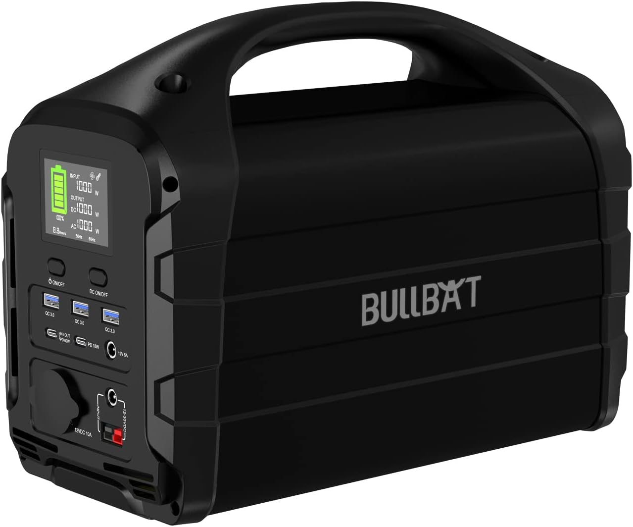 Amazon.com : BULLBAT Portable Power Station Adventurer 700, 613Wh ...