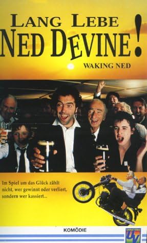 Amazon.com: Waking Ned Devine [VHS] : Ian Bannen, David Kelly, Fionnula ...