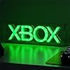 Paladone Xbox LED Neon Light, Free Standing or Wall Mountable Gaming ...
