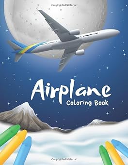 Airplane Coloring Book: Planes Colouring Books for Toddlers. Various ...