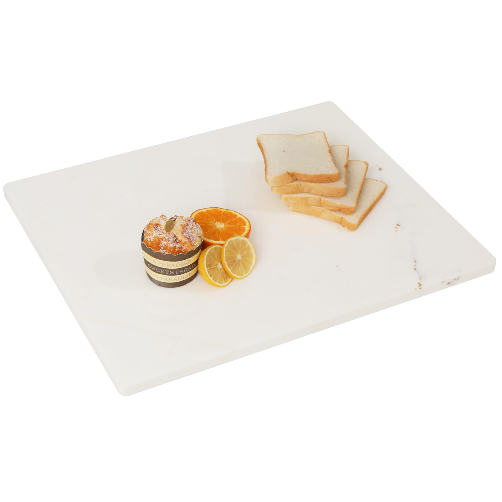 Natural Marble Cutting Board for Kitchen, 20x16 inch Large Hand Crafted ...