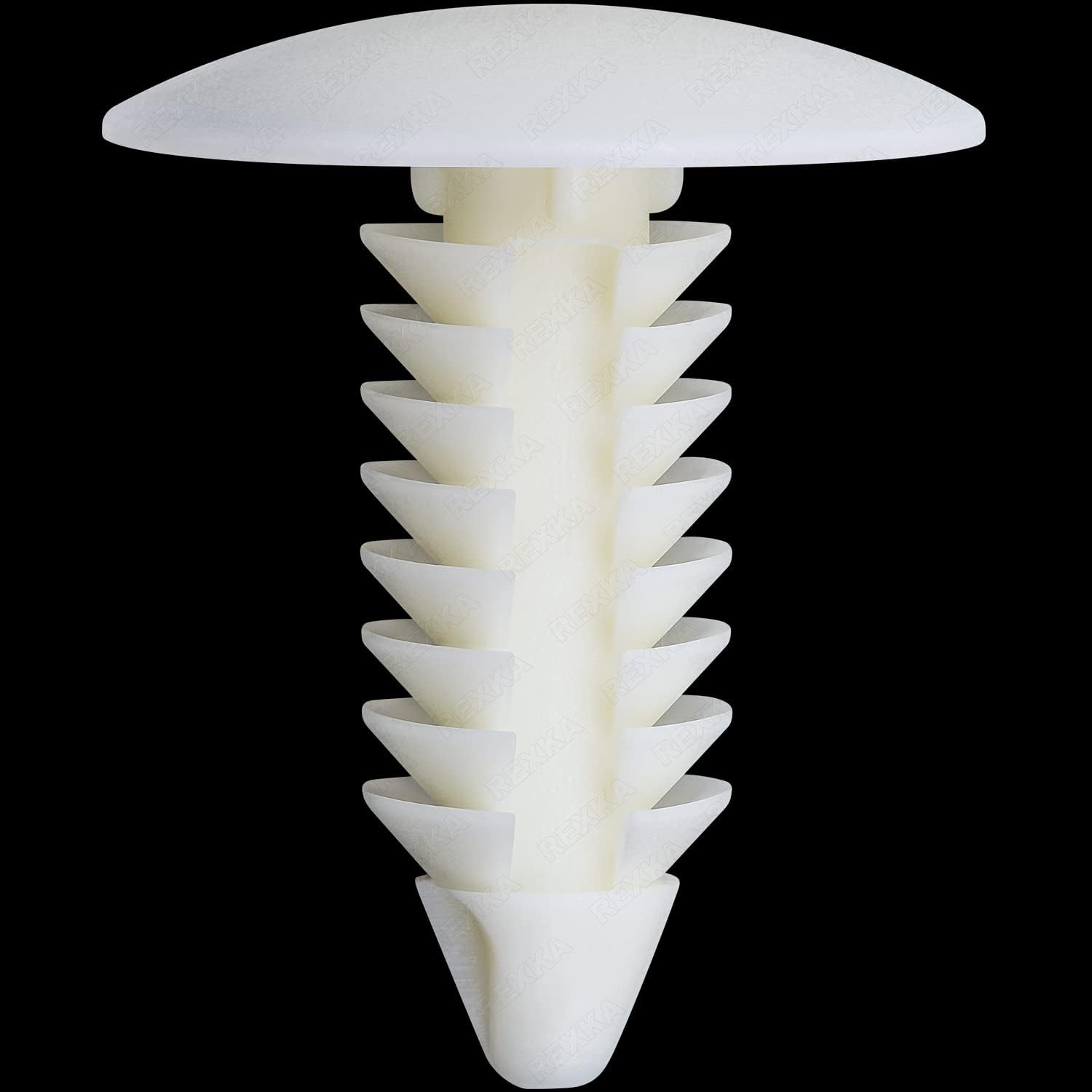 Amazon.com: uxcell 50pcs Plastic 7.5mm Hole Dia Car Fastener Rivet ...