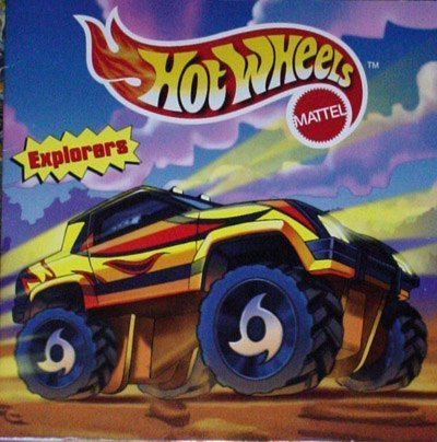 Amazon.com: Hot Wheels 8x8 Storybook - Explorers (Hot Wheels 8x8 ...