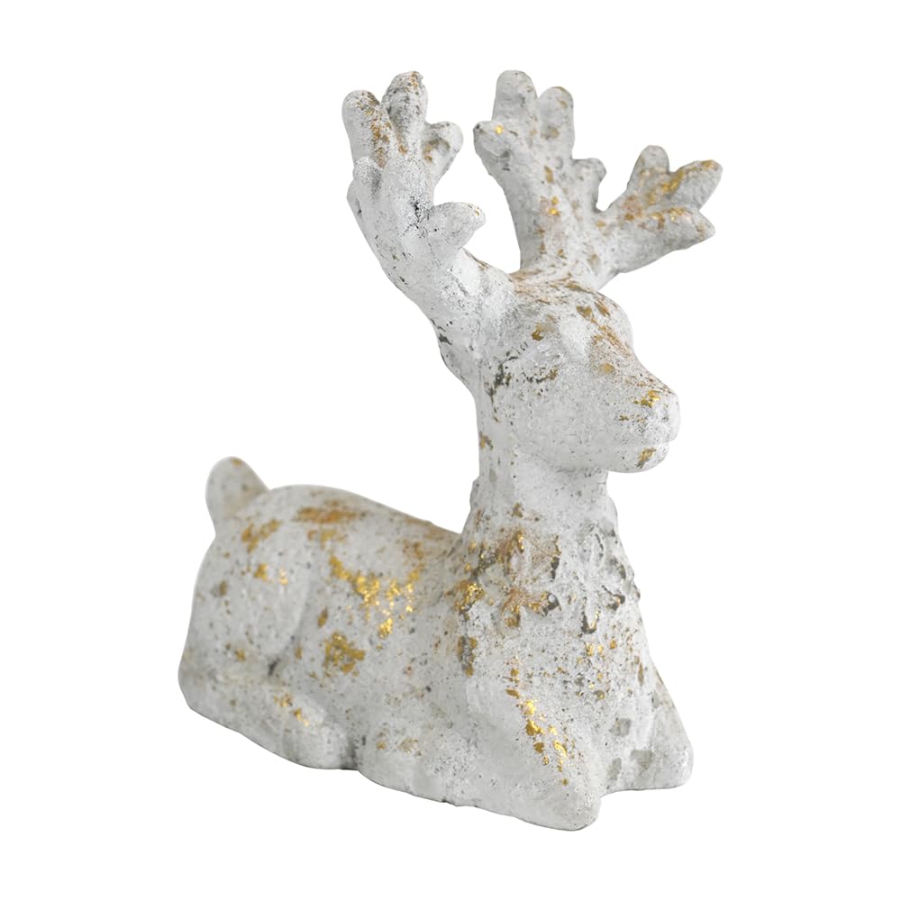 Amazon.com: All Chic Christmas Reindeer Statue Christmas Figurines ...