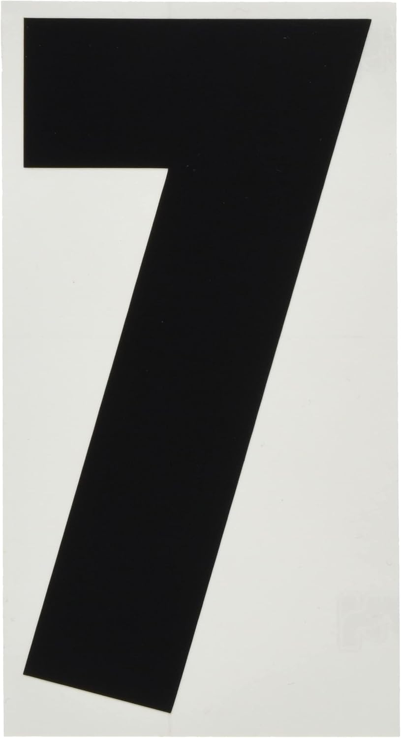 Amazon.com: Kitako (KITACO) bib seal (side) black / small / number 7 3 ...