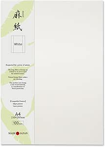 ONAO Japanese Rice Paper Printable A4 Size Paper (100 Sheets ...