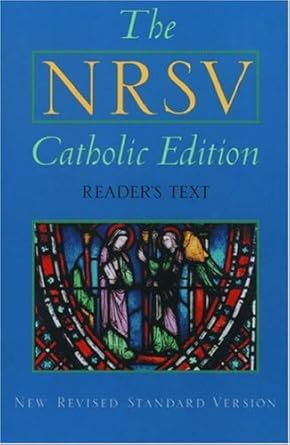 The NRSV Catholic Edition: Economy Edition: New Revised Standard ...