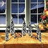 Amazon.com: 13 Pieces Mini Artificial Christmas Tree Set with Christmas ...
