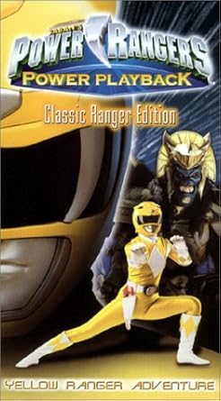 Amazon.com: Power Rangers: Yellow Ranger Adventure [VHS] : Neil Kaplan ...