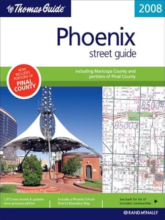 Thomas Guide Phoenix Street Guide: Rand Mcnally: 9780528860522: Amazon ...