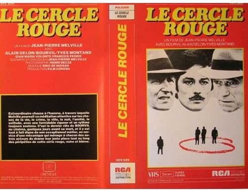 Le Cercle Rouge [VHS] : Jean-Pierre Melville, Jean-Pierre Melville ...