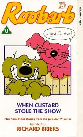 Roobarb & Custard - When Custard Stole the Show [VHS] [1974] : Bob ...