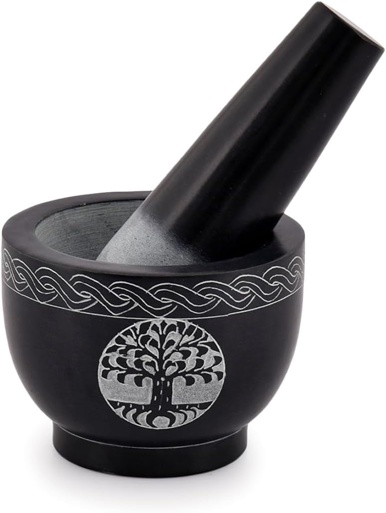 KitchenCraft Home Made Mini Mortar and Pestle Set in Gift Box ...