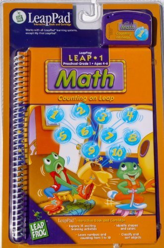 Leap Pad Interactive Math (Counting on Leap Preschool ages 4-6) by Leap ...