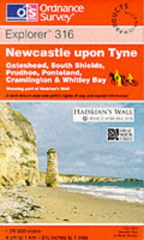 Newcastle Upon Tyne (Explorer Maps) : Ordnance Survey: Amazon.de: Bücher
