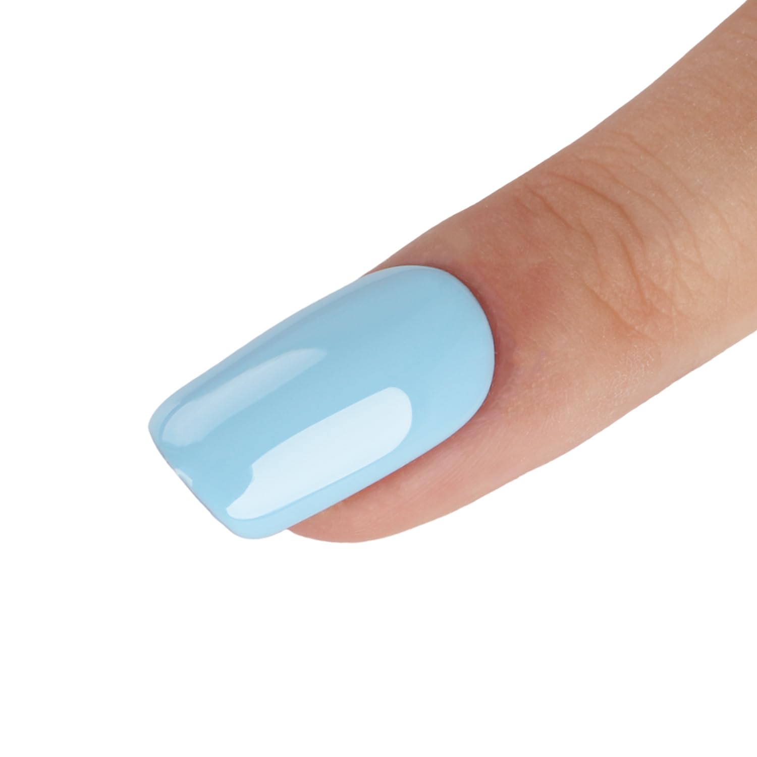 Amazon.com : TUTUYU Pastel Blue Gel Nail Polish,Macaron Blue Gel Polish ...