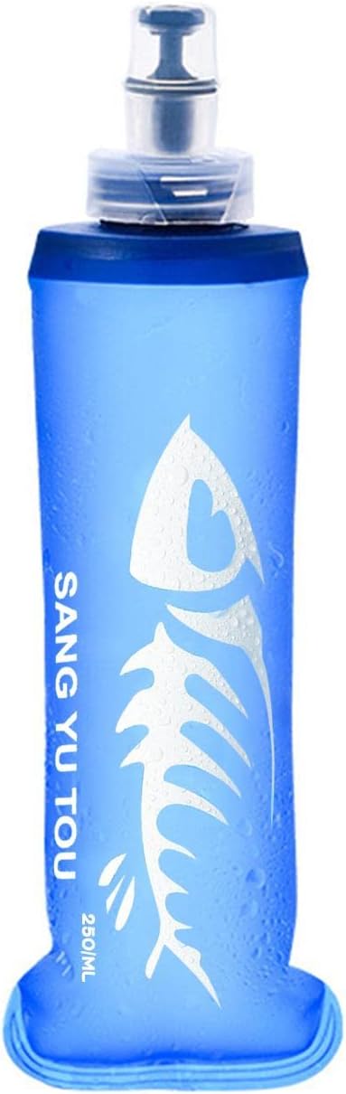 Soft Flask Collapsible Water Bottle - 250/500ML Foldable Running ...