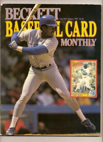 Beckett Baseball Card Monthly Price Guide Jan 1990 Issue #58 Ruben ...