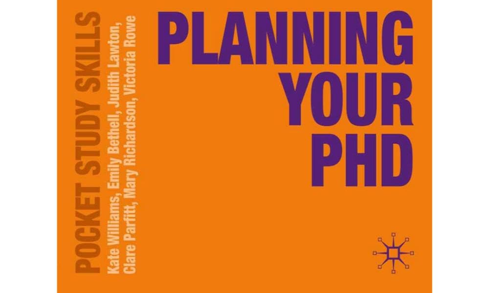 Planning Your PhD: 11 (Pocket Study Skills): Amazon.co.uk: Kate ...