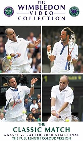 Amazon.co.jp: Wimbledon - The Classic Match: Agassi V Rafter [VHS] : DVD