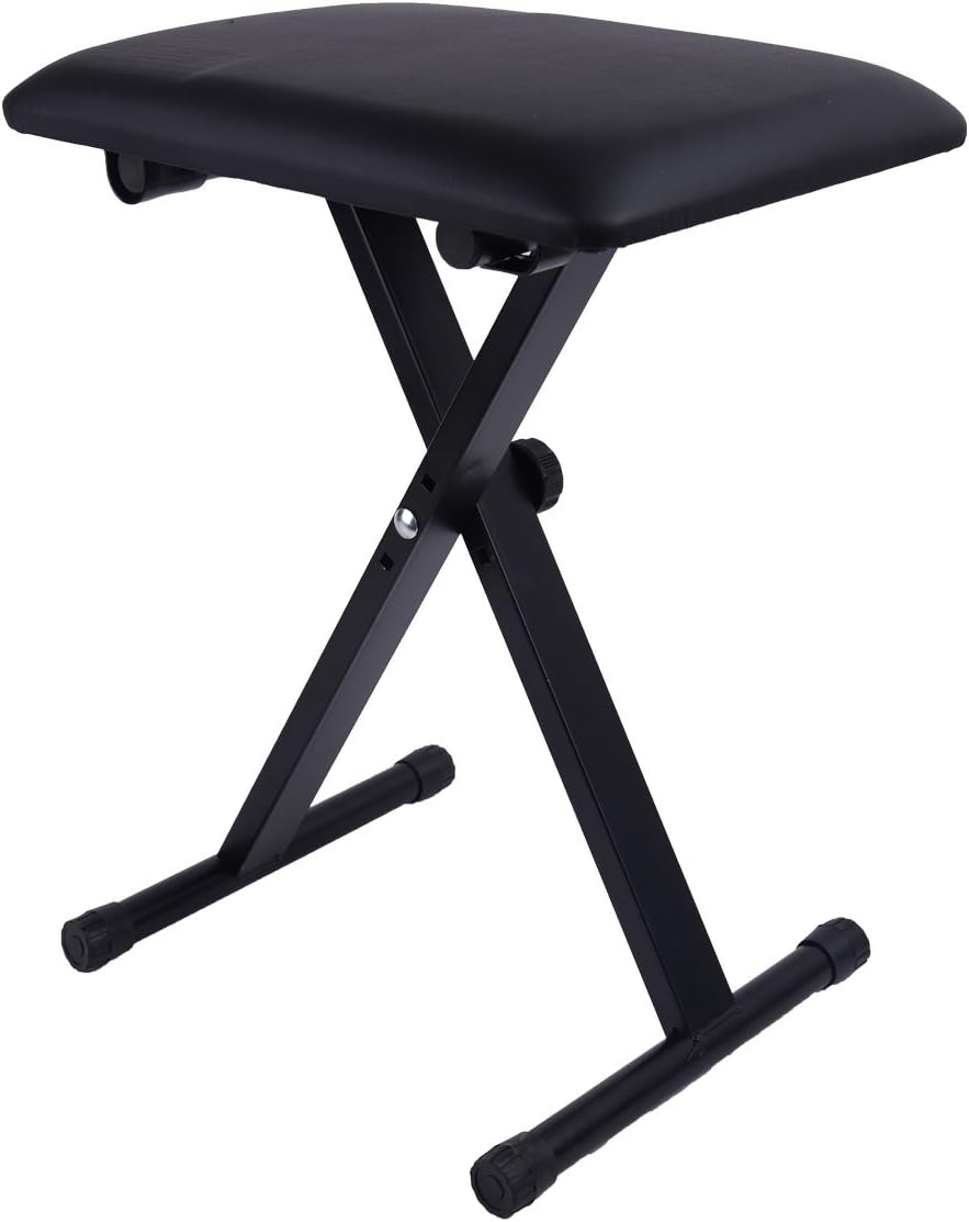 CASCHA Keyboard Bank höhenverstellbar I Klavierhocker klappbar I ...