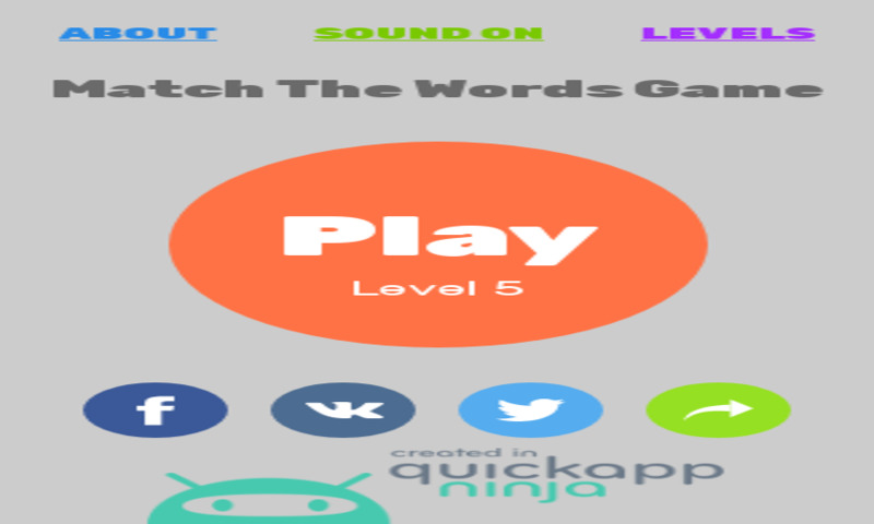 Match The Words Game - App on Amazon Appstore