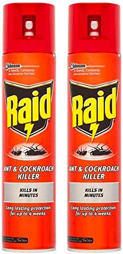 Raid (Ant And Cockroach Killer Spray 2 x 300ml : Amazon.co.uk: Home ...