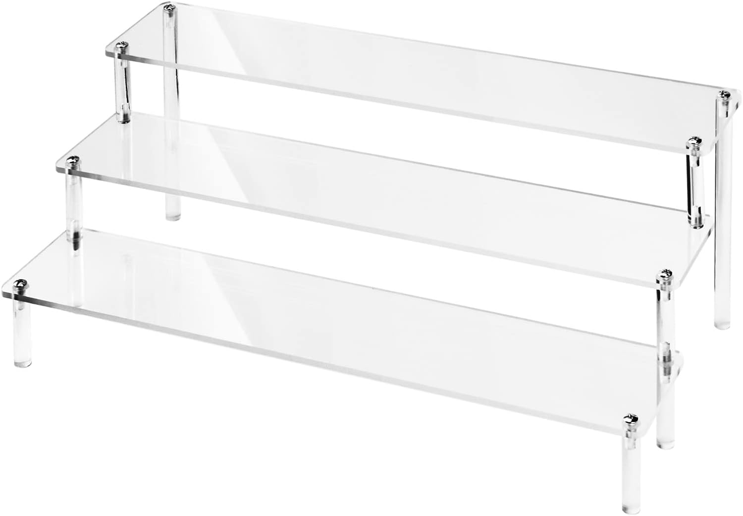 Amazon.com: 30 CM + 40 CM Acrylic Riser Display Shelf,3 Tier Display ...