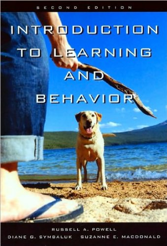 Introduction to Learning and Behavior (text only) 2nd(Second) edition ...