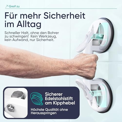 Haltegriffe mit Saugnapf – Die 15 besten Produkte im Vergleich ...