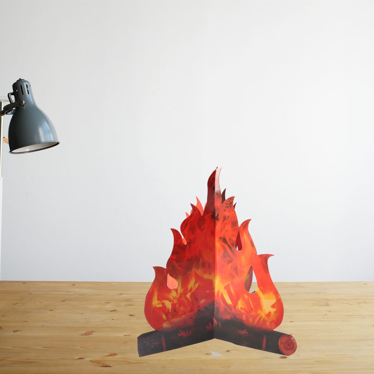 Thyonta Fake Flame Paper – 3D Cardboard Campfire CenterpieceFaux ...