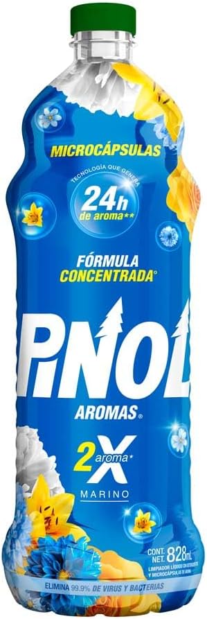Pinol Pinol Aromas Limpiador Aromático Marino 828Ml, Color, 828 Ml ...
