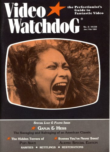 Video Watchdog (No. 3 Jan/Feb 1991): Amazon.com: Books