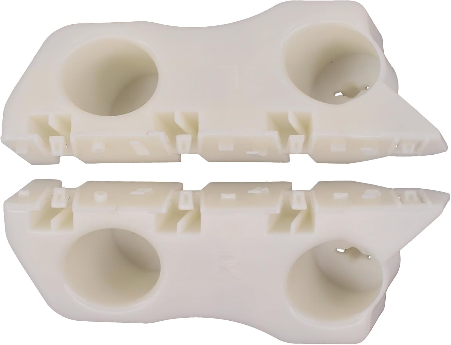Amazon.com: XtremeAmazing 2Pcs White Front Left and Right Bumper to ...