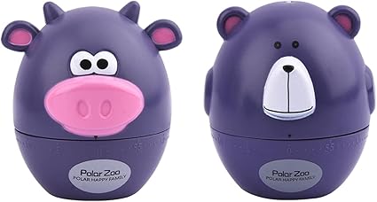 Amazon.com: 2 Pieces Cute Kitchen Timer, Cartoon Animal Kitchen Timer ...
