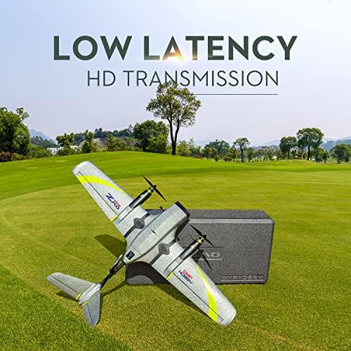 OMPHOBBY ZMO VTOL Aircraft FPV Drone with HD Transmission, 60Mins Flyi ...