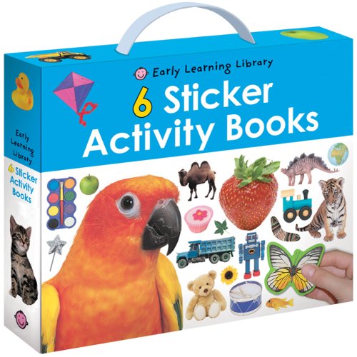 Amazon | Sticker Activity Books (Early Learning Library) | Priddy Books ...