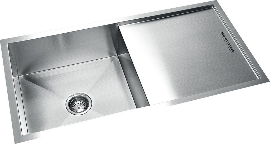 SINCORE Kitchen Sink Solitaire Hand Crafted Stainless Steel Matt Finish ...