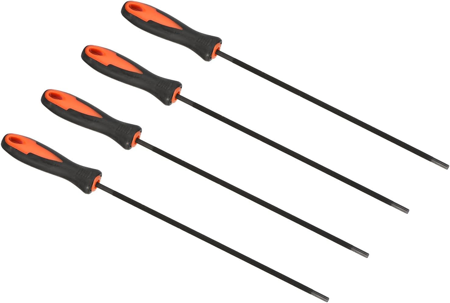 Amazon.com: PATIKIL Chainsaw Chain Sharpening File, 4 Pack 5/32-Inch (4 ...