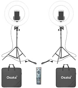 OSAKA OS-Ring Light 18 Inch 65W with Stand,Combo - 2-in-1 Remote ...