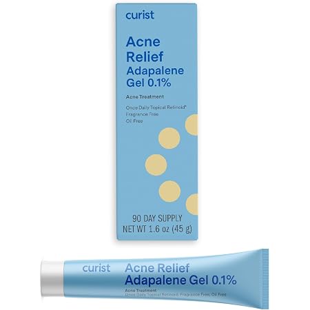 Amazon.com: AcneFree Adapalene Gel 0.1%, Once-Daily Topical Retinoid ...
