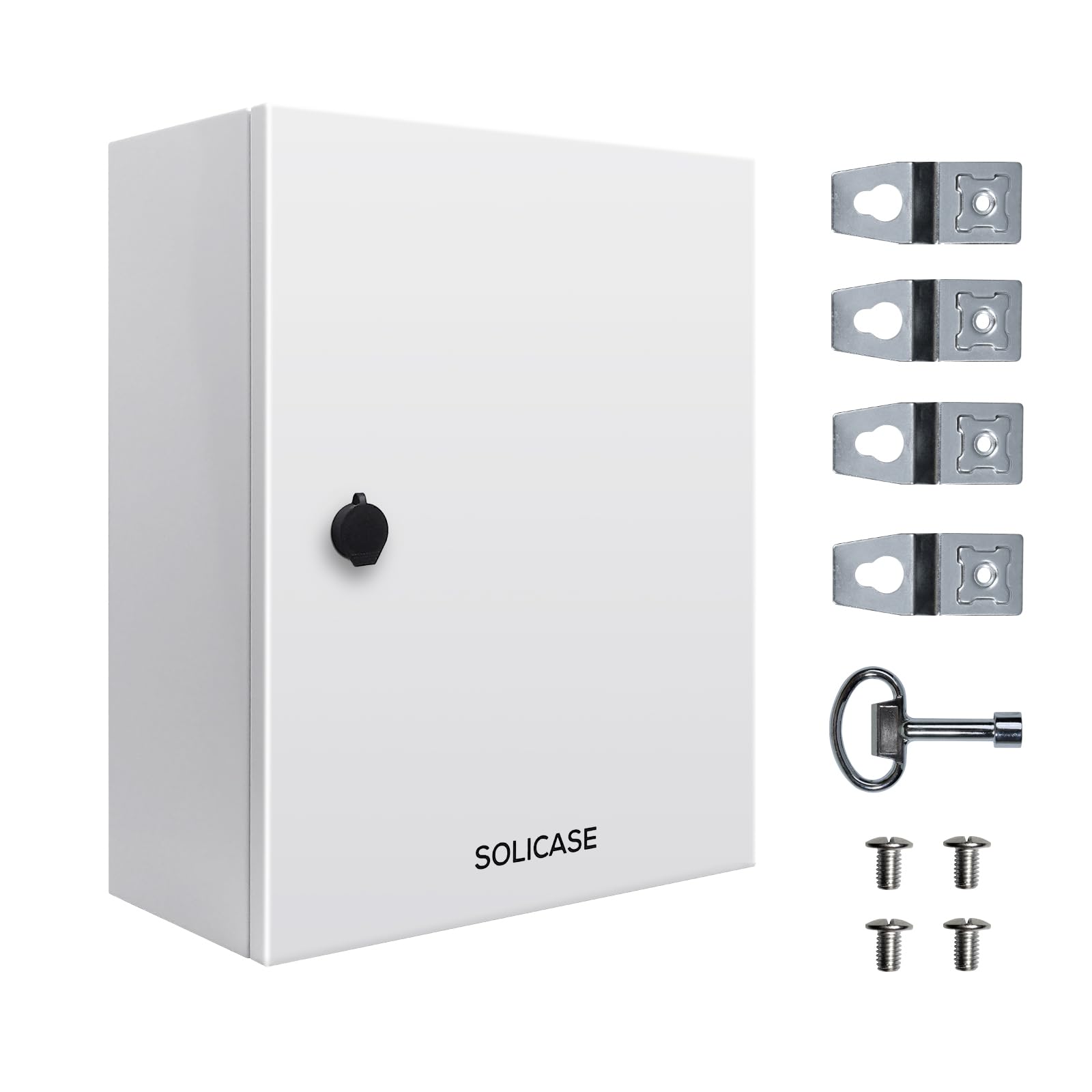 IP55 Weatherproof Steel Enclosure, NEMA 4X Steel Electrical Box Wall ...