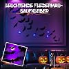 Amazon.com: 2026 New Halloween 3D Lighted Bats, Upgrade LED Glowing ...